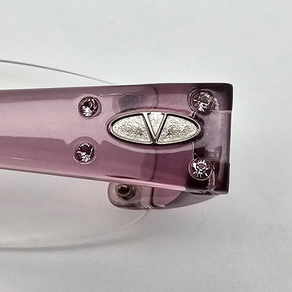 Valentino | Accessories | Valentino 536b 01p Wisteria Crystal Purple ...
